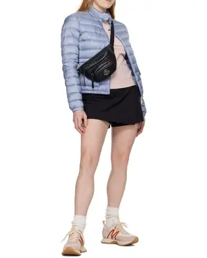 Moncler High Waist Layered Effect Shorts