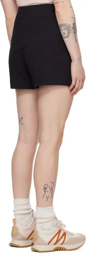 Moncler High Waist Layered Effect Shorts