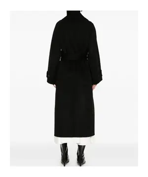 JOSEPH Double-breasted Long-sleeved Coat With Belt