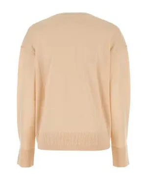 Stella McCartney Iconic Crewneck Long-sleeved Jumper - Nude