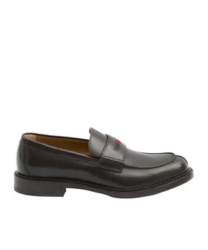 Gucci Web Detailed Loafers
