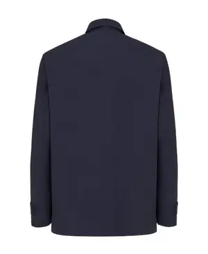 Fendi Zip-detailed Shirt Coat