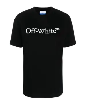 Off-white Straight Hem T-shirts For Women