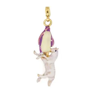 Marni Drop Design Pendant With Animal Motif