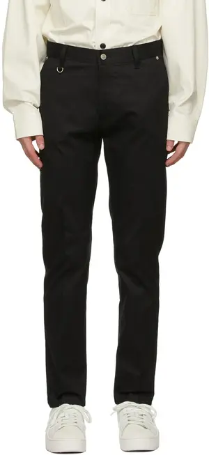 DIESEL® Straight-leg Logo Detailed Casual Pants
