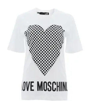 Moschino Graphic Heart T-shirt - White