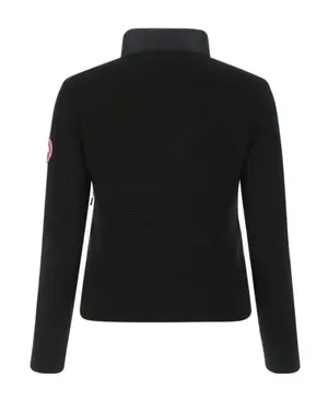 Canada Goose Hybridge Panelled High-neck Jacket - Black