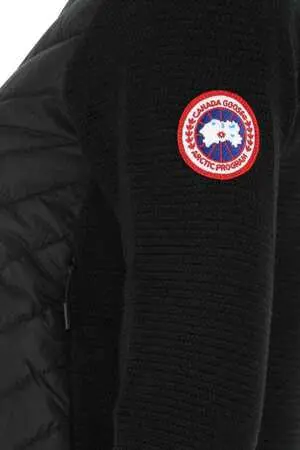 Canada Goose Hybridge Panelled High-neck Jacket - Black