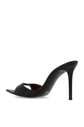 GIUSEPPE ZANOTTI Intriigo Strap Mules - Black