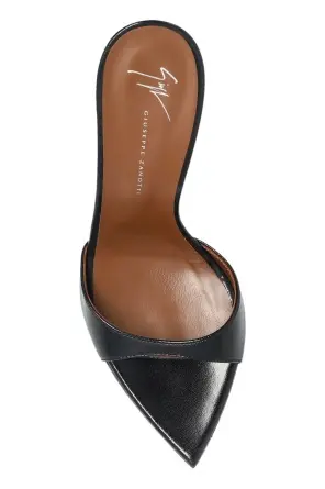 GIUSEPPE ZANOTTI Intriigo Strap Mules - Black
