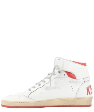 GOLDEN GOOSE Sky Star High-top Sneakers - White