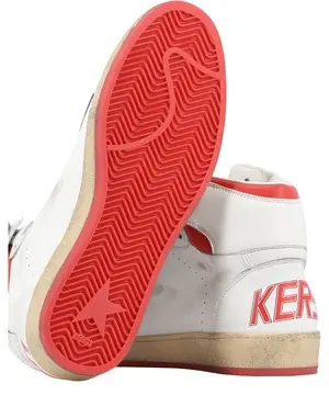GOLDEN GOOSE Sky Star High-top Sneakers - White
