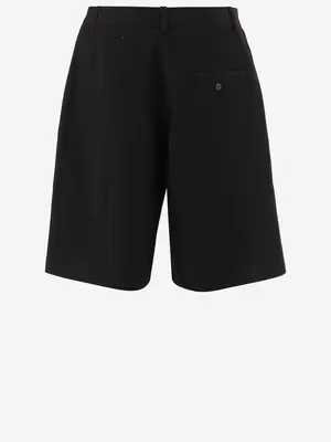 Jacquemus Pleat Detailed Shorts