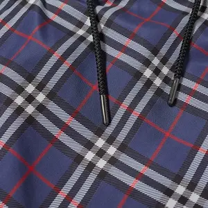 Burberry Plaid Drawcord Swim Shorts - Black
