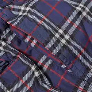 Burberry Plaid Drawcord Swim Shorts - Black