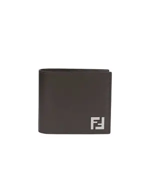 Fendi Ff Bi-fold Wallet - Black