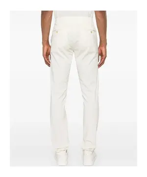 Canali Belt Loops Slacks - White