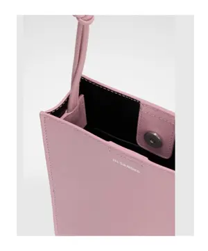 JIL SANDER Small Tangle Crossbody Bag - Neon Rose