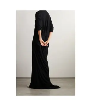 Rick Owens Pendant Muslin Maxi Dress