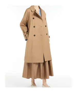 Max Mara The Cube Belted Trench Coat - Camel