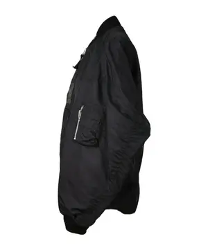 Mihara Yasuhiro Double Layered Zipped Flight Jacket - Black