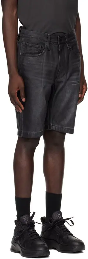 WOOYOUNGMI Faded Denim Shorts