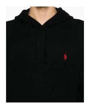 Polo Ralph Lauren Embroidered Hoodie - Black
