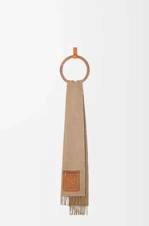 Loewe Anagram Embossed Zipped Scarf