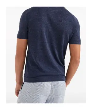 Brunello Cucinelli Basic Polo Shirt - Blue
