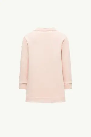 Moncler Logo Patch Crewneck Sweatshirt Dress
