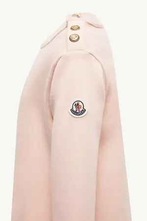 Moncler Logo Patch Crewneck Sweatshirt Dress