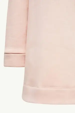 Moncler Logo Patch Crewneck Sweatshirt Dress