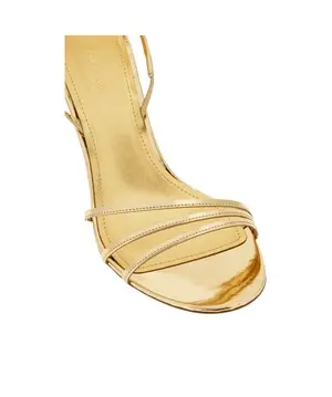 FERRAGAMO Ankle Chain High-heeled Sandals - Nude