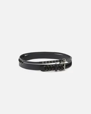 Pinko Sophia Eyelet Detailed Belt