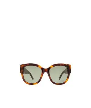 Saint Laurent Square Frame Sunglasses - Gray
