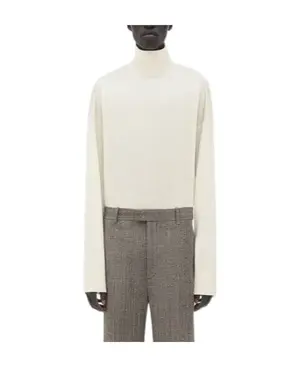 Bottega Veneta Logo Embroidered Turtleneck Jumper