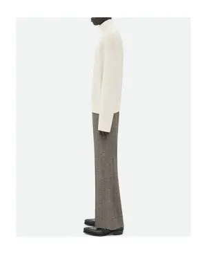 Bottega Veneta Logo Embroidered Turtleneck Jumper