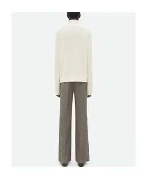 Bottega Veneta Logo Embroidered Turtleneck Jumper