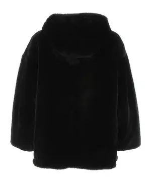 Prada Reversible Gabardine And Shearling Jacket