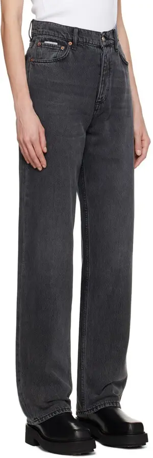 Eytys Straight Leg Jeans With Belt Loops