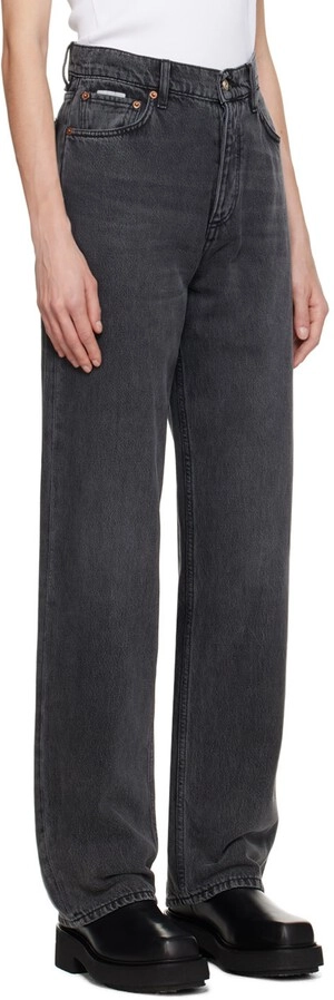 Eytys Straight Leg Jeans With Belt Loops
