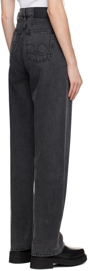 Eytys Straight Leg Jeans With Belt Loops
