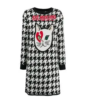 Moschino Logo Cocktail Dresses