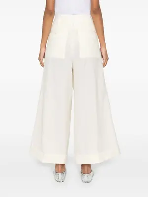 Comme Des Garçons Wool Trousers