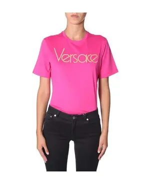 Versace Logo Printed T-shirt