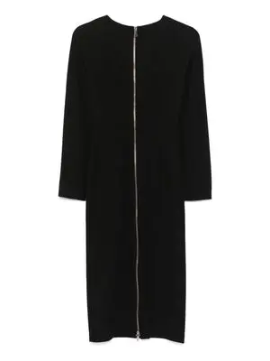 SEMICOUTURE Round Neck Long Sleeve Dress