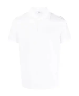 Saint Laurent Embroidered Polos For Men