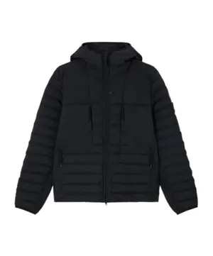 Stone Island Logo Patch Quilted Down Jacket