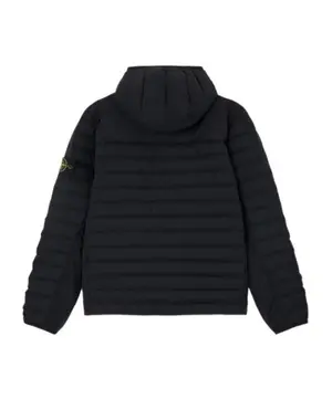 Stone Island Logo Patch Quilted Down Jacket