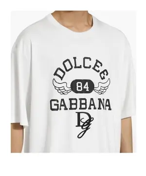 Dolce & Gabbana Dolce Gabbana Logo Printed Crewneck T-shirt
